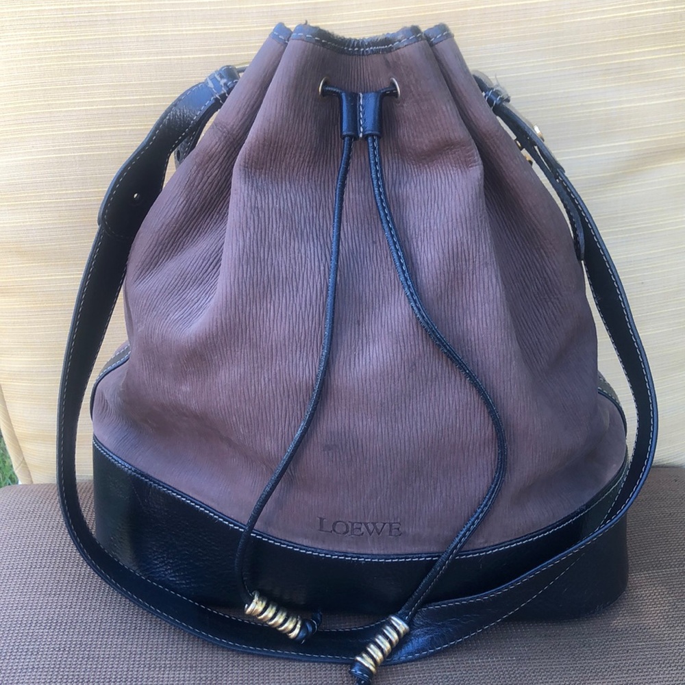 Authentic Loewe Velazquez Twist Bucket/ Shoulder Bag … - Gem